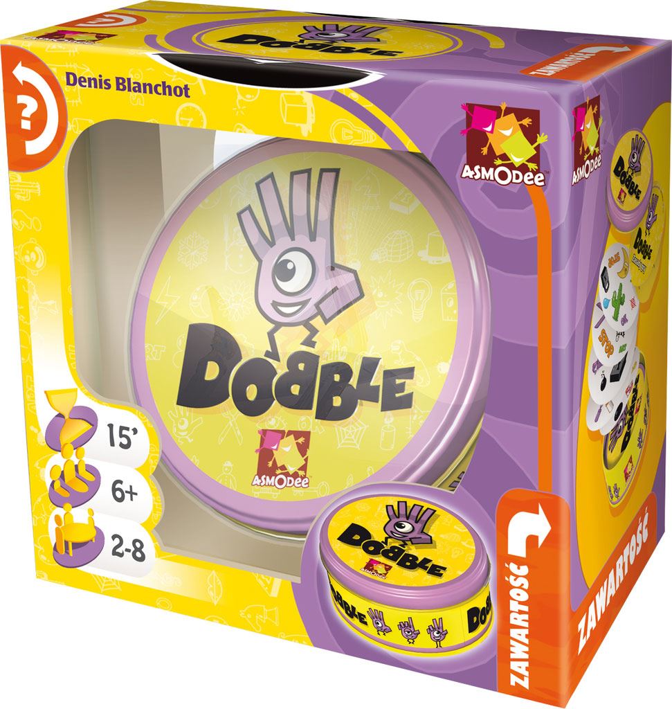 Карточная игра Доббл (Dobble) Asmodee - dtg 0345 - купити дитячі ...
